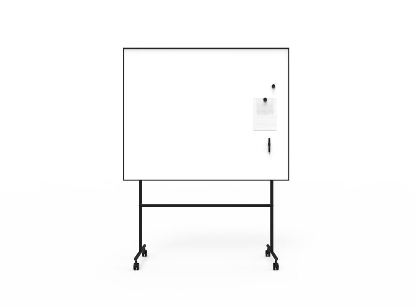 ONE mobil whiteboard. 3 størrelser - Degvold Kontormøbler AS